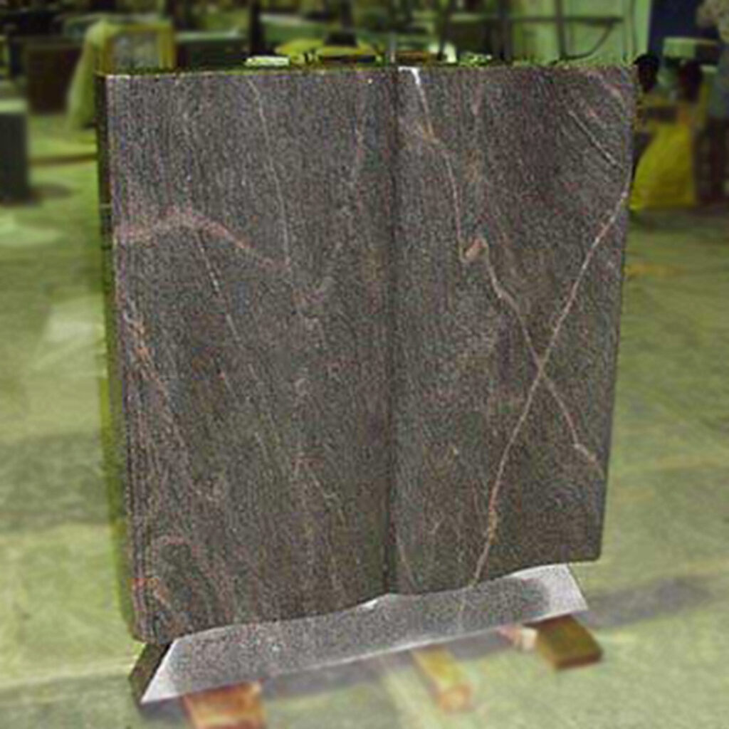 Himalayan Blue Granite Monument in a Book Model Shape