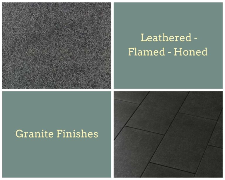 Different granite finishes and their applications